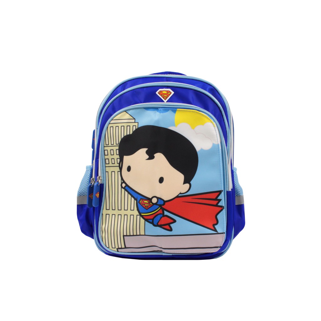 Dc Comics Justice League Chibi Superman Backpack - Navy Colour | Shopee ...