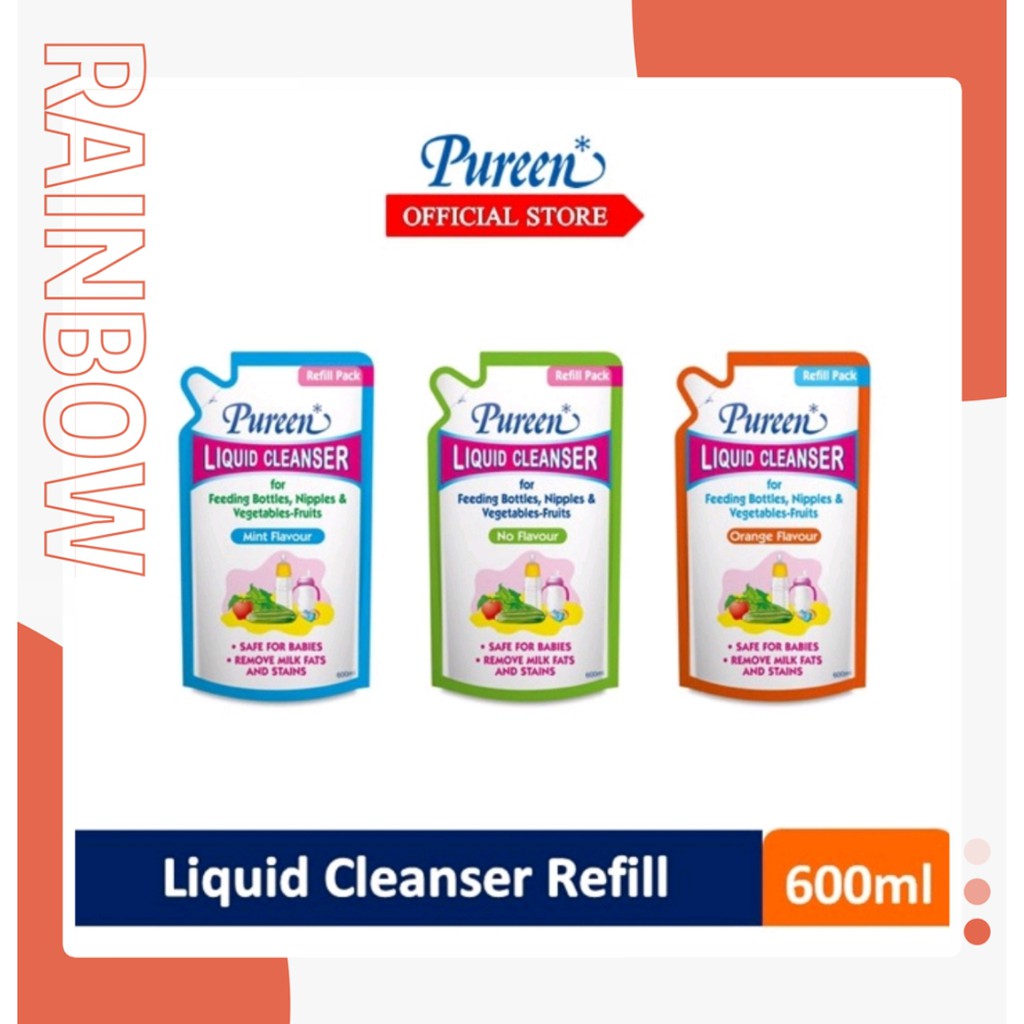 Pureen Liquid Cleanser Refill Pack 600ml | Shopee Malaysia