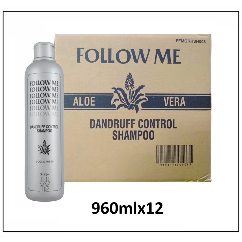 Follow Me Shampoo Dandruff Control Cool & Fresh (960mlx12)1ctn | Shopee ...