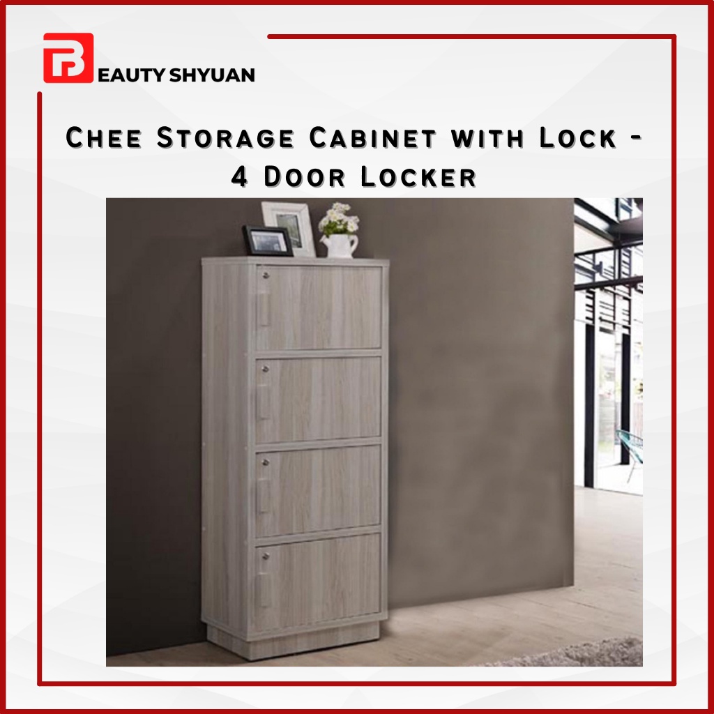 CHEE 4 Door File Cabinet Office Cabinet Locker Cabinet Storage ...