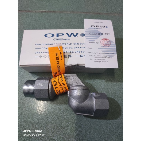 OPW ORIGINAL SWIVEL NPT 3/4" & 1" for nozzle petrol/diesel | Shopee ...