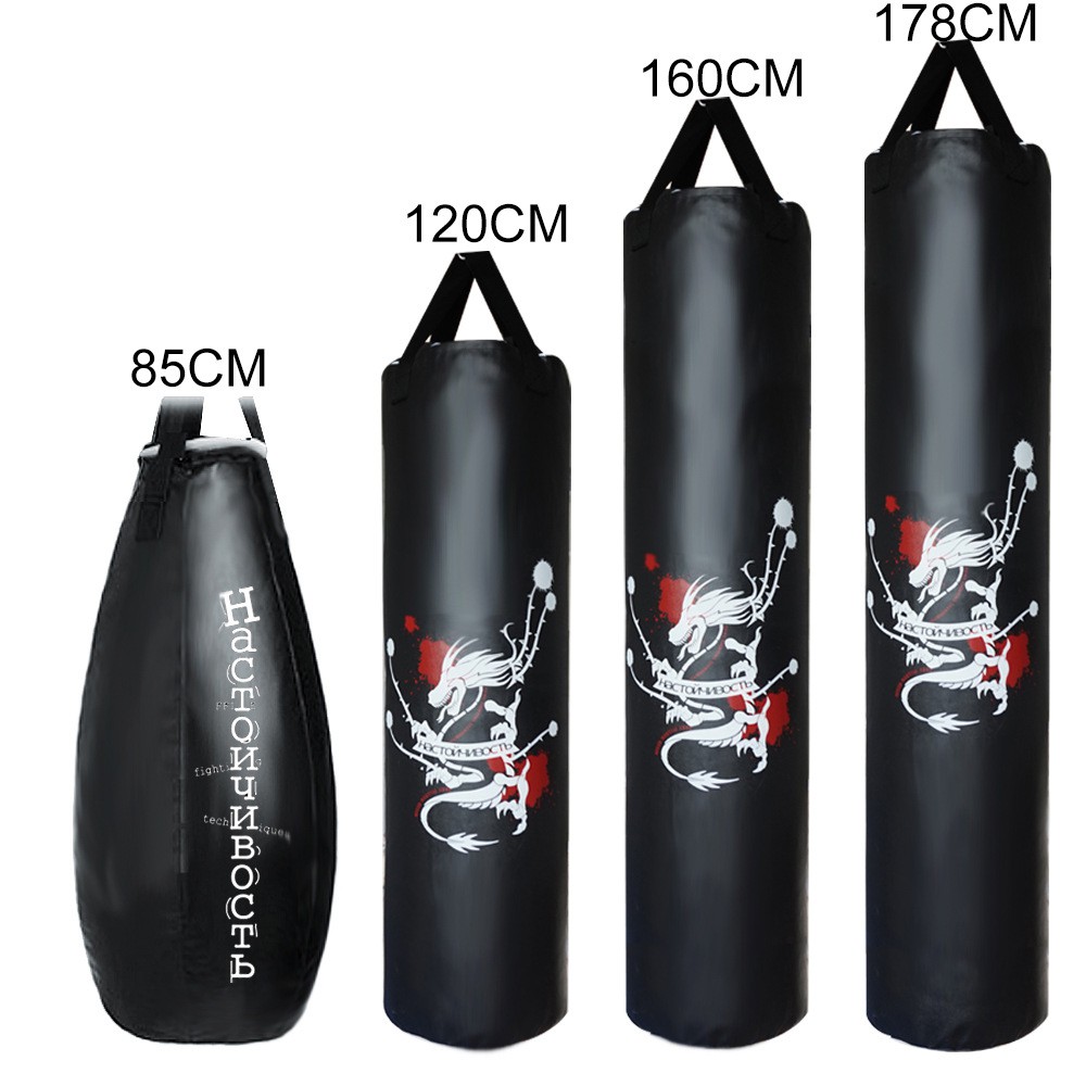 85/120/160/178cm Sandbag Empty Punching Bag kick Boxing Bag Indoor ...