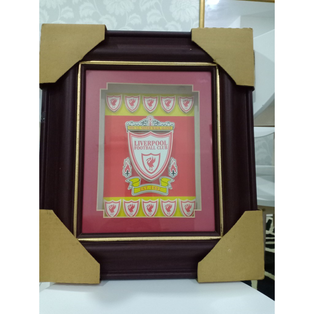 BX1.⚽Liverpool FC Wooden Frame | Shopee Malaysia