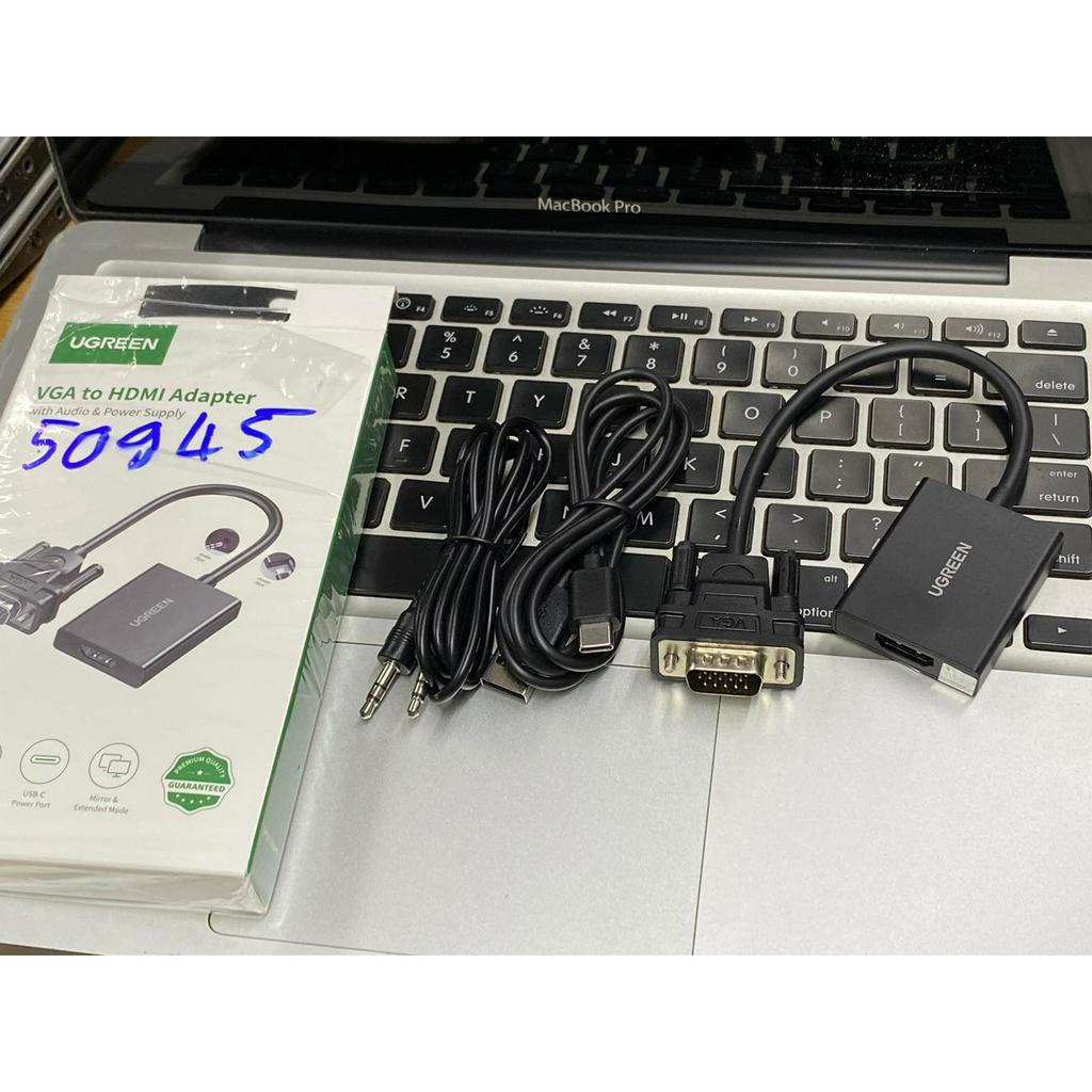 Genuine Ugreen 50945 VGA to HDMI+Audio 1080P@60Hz conversion cable ...