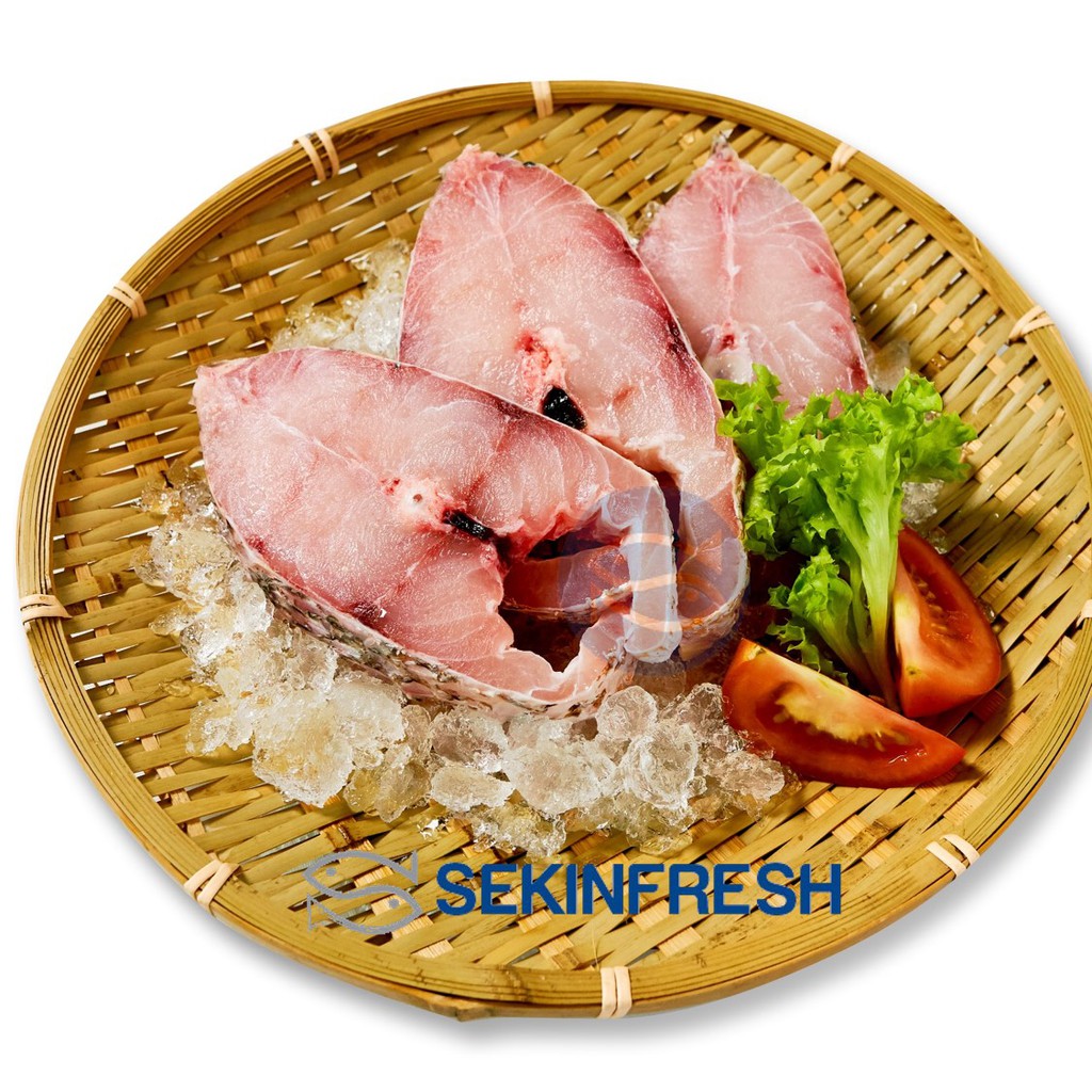 Golden Snapper Whole Fish Steak Cut 红皂鱼排 Ikan Jenahak Merah (Wild ...