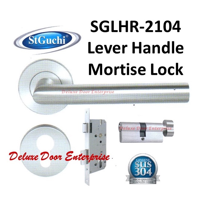 St Guchi Lever Handle SGLHR-2104 / Lever Mortise Handle Lock / st guchi ...