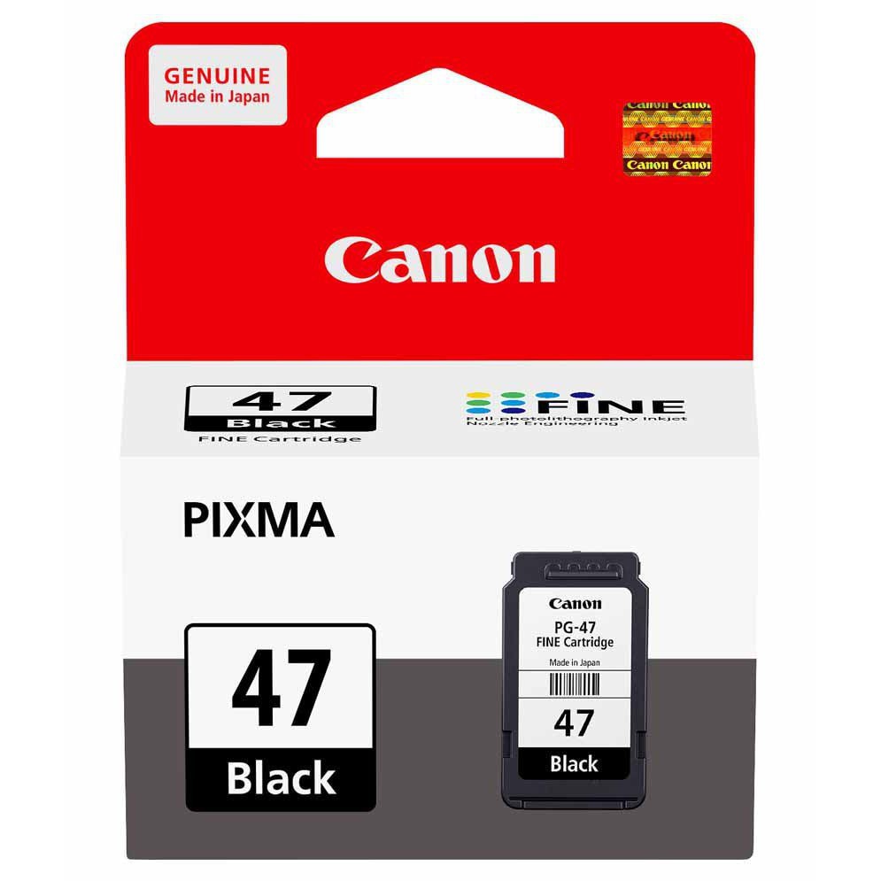 Canon PG-47 Original Ink Cartridge for E410/E470 Printer - Black ...