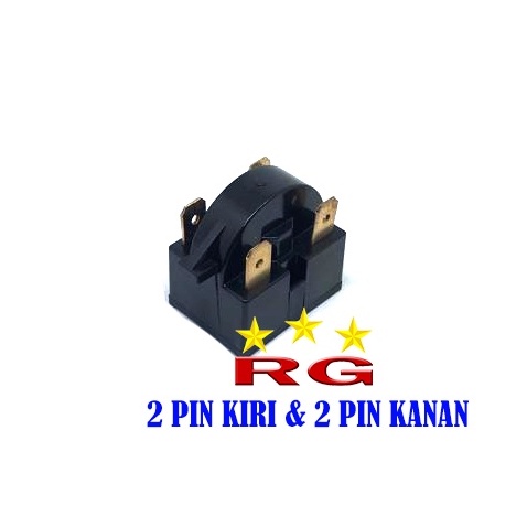 Ptc RELAY 4 PIN REFRIGERATOR RELAY 4 SOCKET | Shopee Malaysia