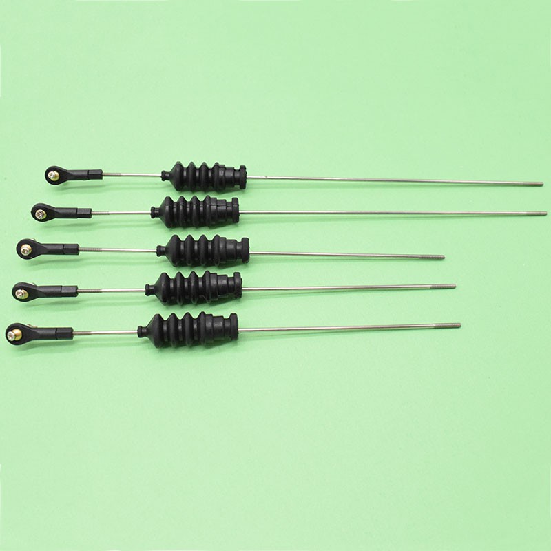 Rc Boat Push Rod Connector Include M2 Rod End +Rubber Bellows Radio Box ...