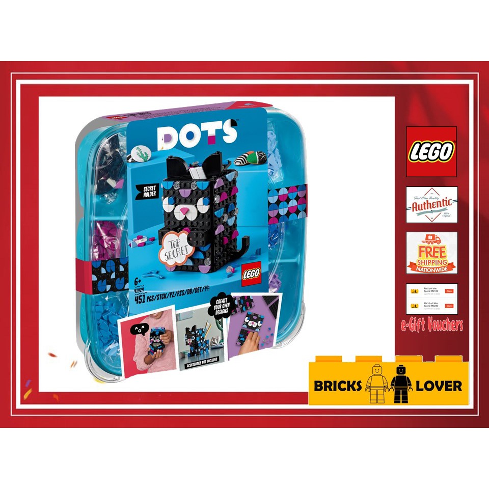 Lego 41924 Dots {Bricks_Lover} - Secret Holder (100% Original / Ready ...