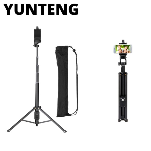 (ORIGINAL) YUNTENG VCT-1688 Tripod Stand Length Controller 3in1 With ...