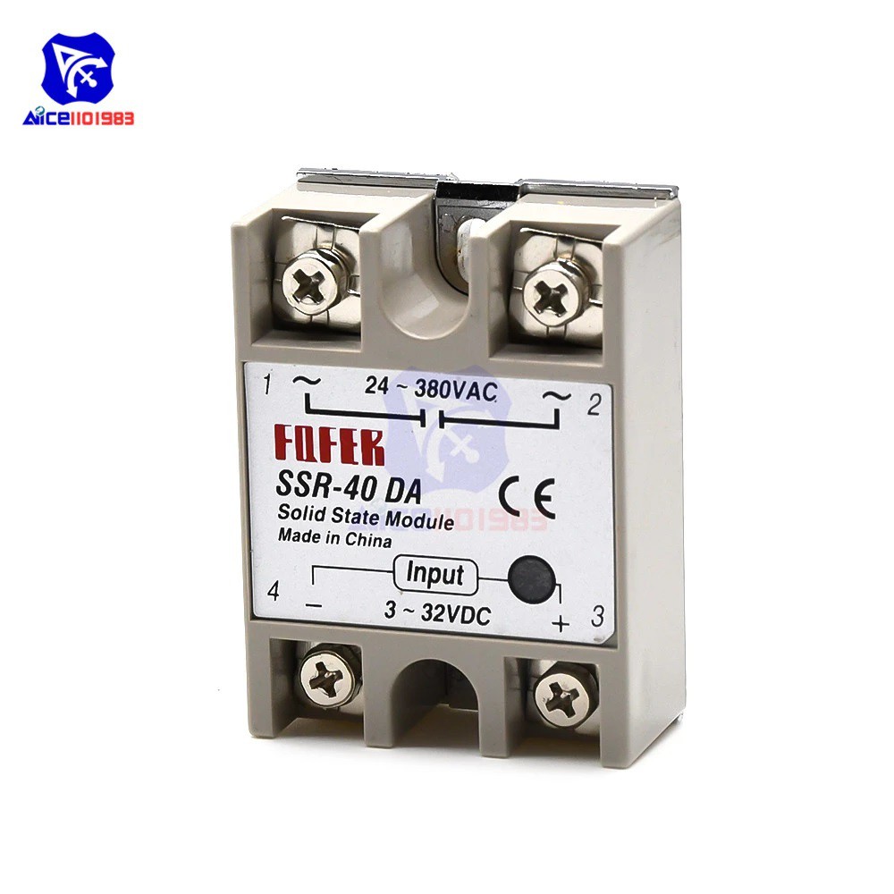SSR 10DA 25DA 30DA 40DA Single-phase solid state relay (DC Control AC) | Shopee Malaysia
