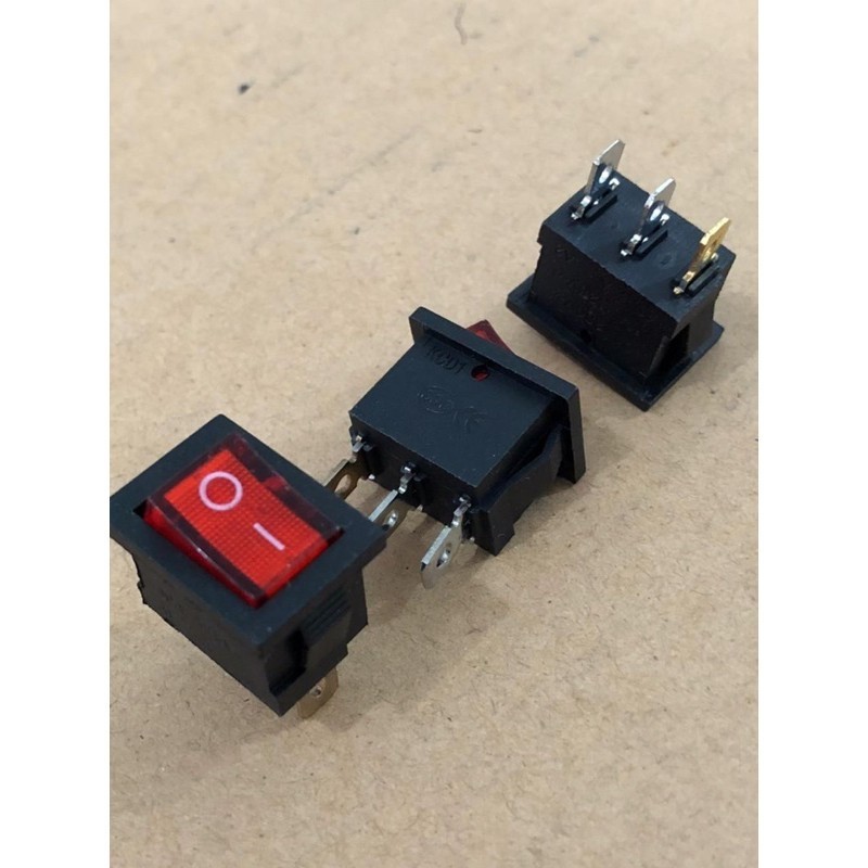 Rocker switch 3-pin Light switch Small 3-foot switch | Shopee Malaysia