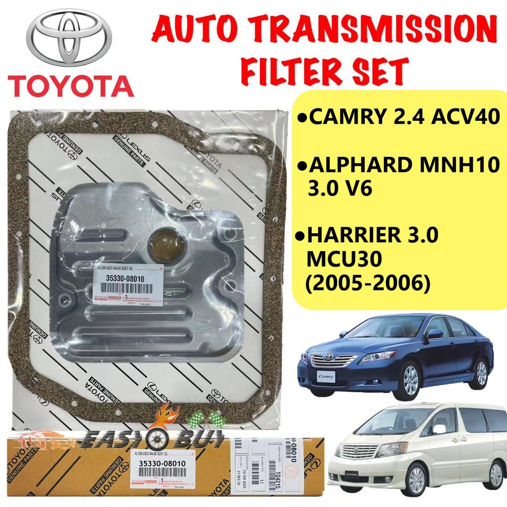 ORIGINAL Auto Transmission Filter for Toyota Camry 2.4 ACV40 Alphard ...