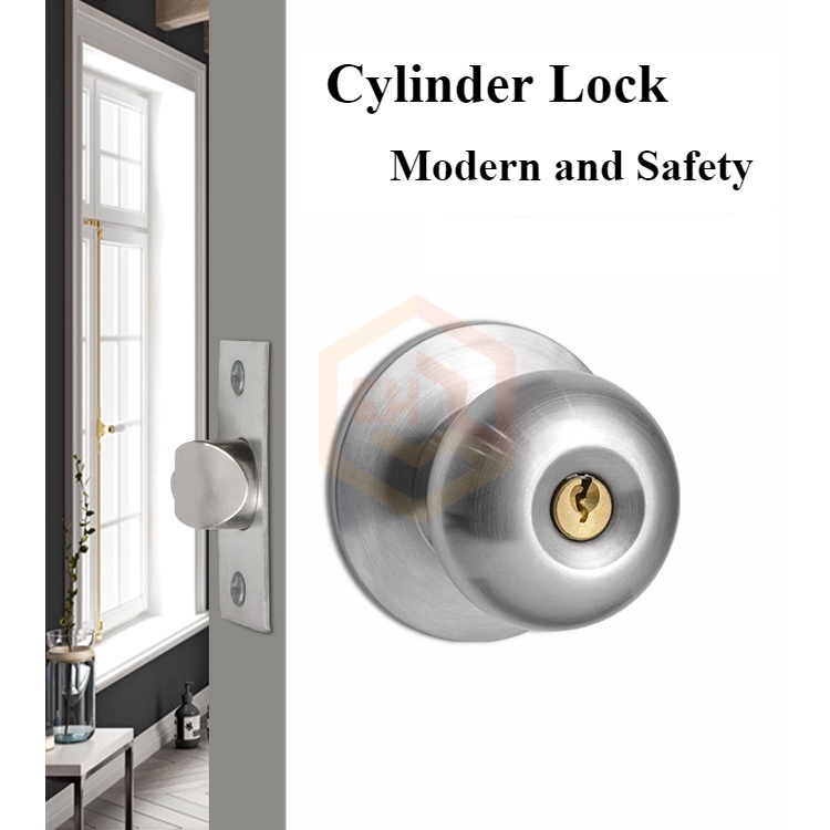 HEAVY DUTY CYLINDER LOCK / ROUND LOCK /CYLINDRICAL LOCK PINTU LOCK ...