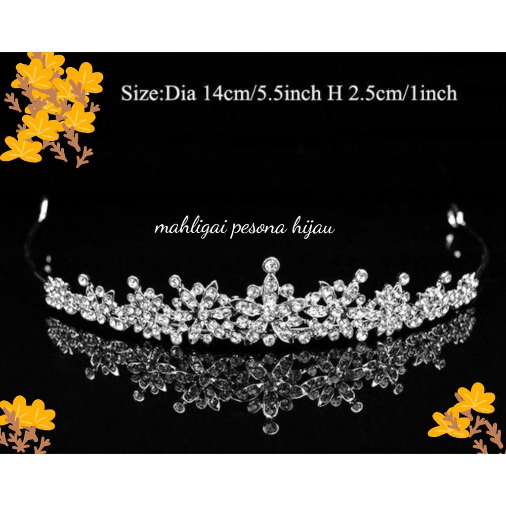 Crown Pengantin, Crown Tunang, Crown Bridal Tiara,Crown Ready Stock ...