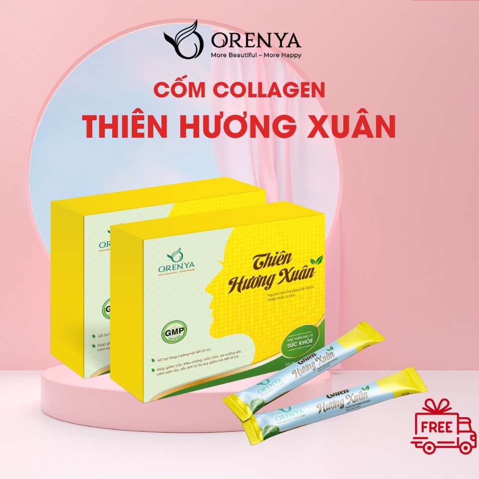 Thien Huong Xuan Collagen Granules Retail Package - Female hormones, Regulate menstruation ...