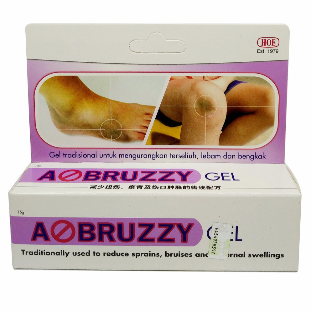 Gel Sapu Hilangkan Lebam / Bengkak A-Bruzzy 15g | Shopee Malaysia