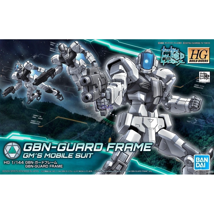 Bandai - HG - GBN Guard Frame | Shopee Malaysia