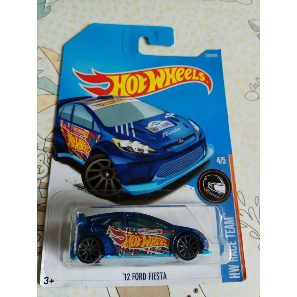 Hot Wheels - 12 Ford Fiesta Blue Tampo Hot Wheels HW Race Team | Shopee ...