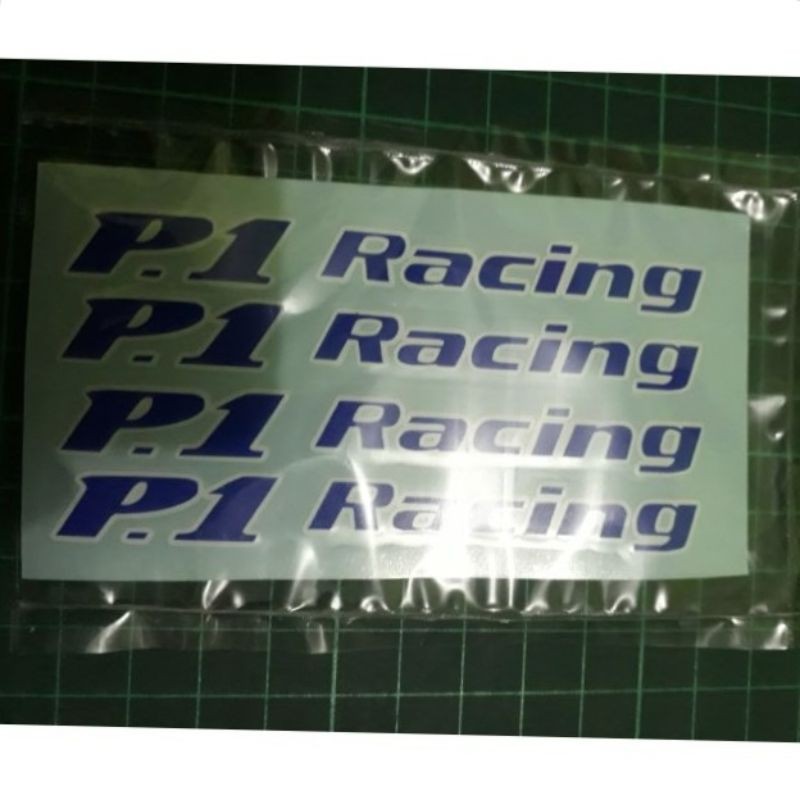 Sticker rim p1 racing | Shopee Malaysia