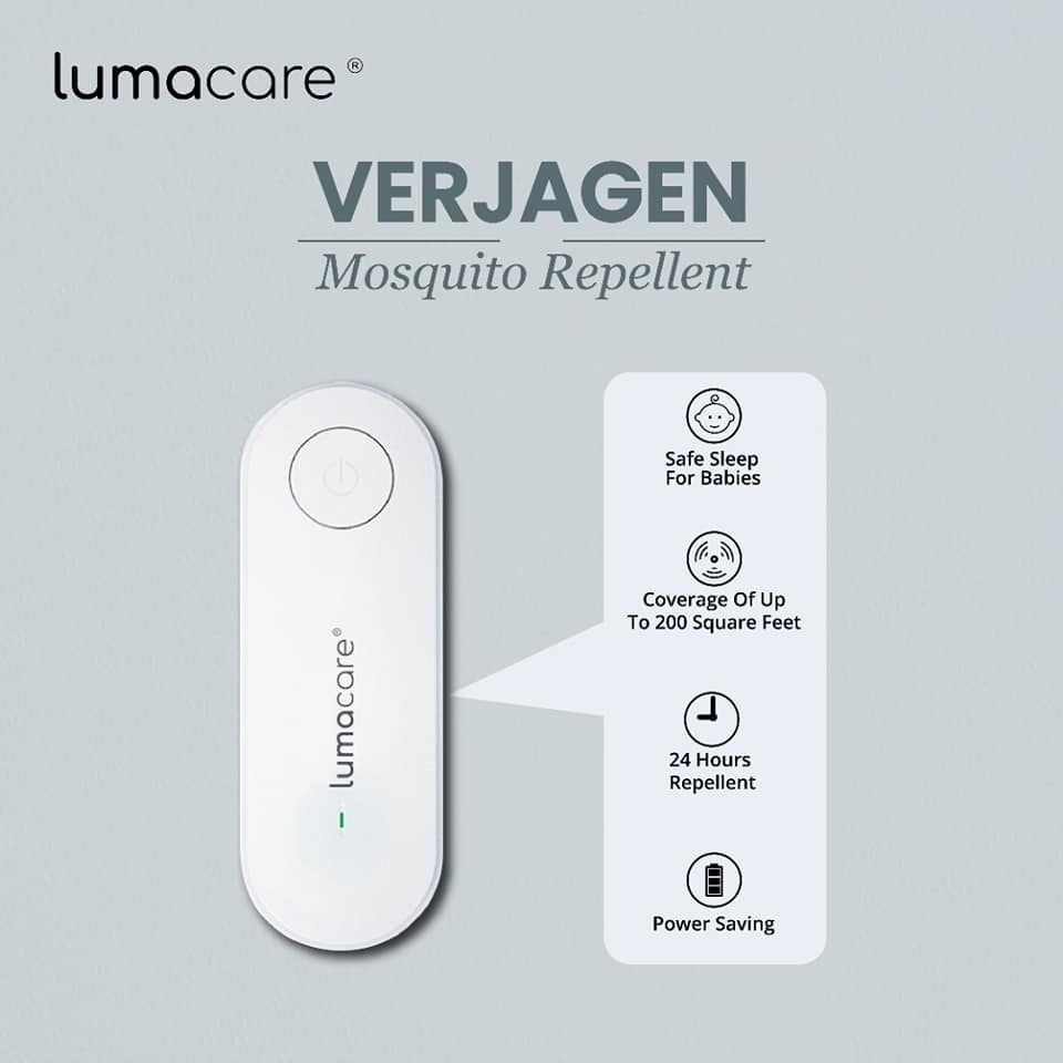 LumaCare Verjagen Mosquito Repellent (Twin Pack) safe for baby ...