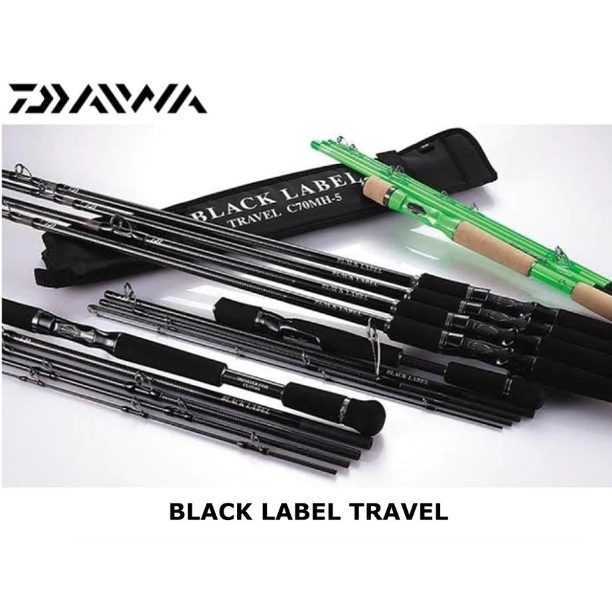 DAIWA BLACK LABEL TRAVEL ROD MODEL 2022 | Shopee Malaysia