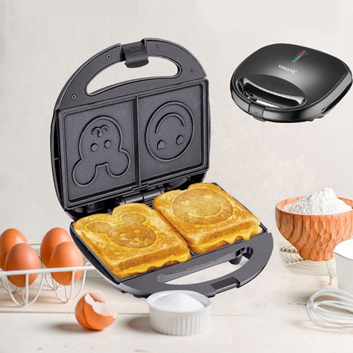 Sokany Smiley Face Sandwich Toaster | Shopee Malaysia