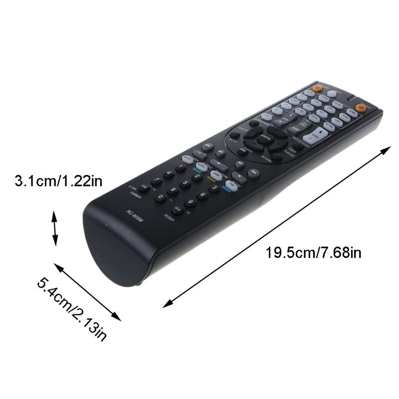 RC-803M Remote Controller for Onkyo AV Receiver TX-NR609 TX-NR609B HT-S7409 | Shopee Malaysia