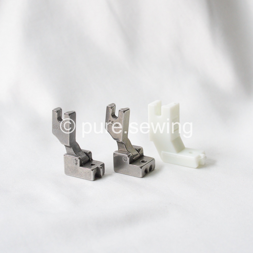 MESIN Japanese Zipper Foot High Speed Sewing Machine (Plastic, S518 ...