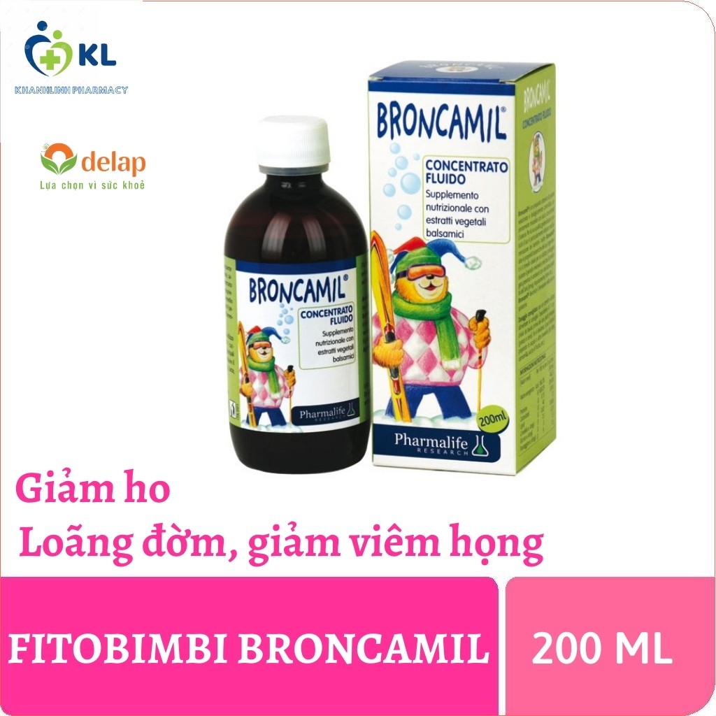 Fitobimbi Broncamil - Herbal Syrup To Help Reduce Phlegm Cough, Cough ...