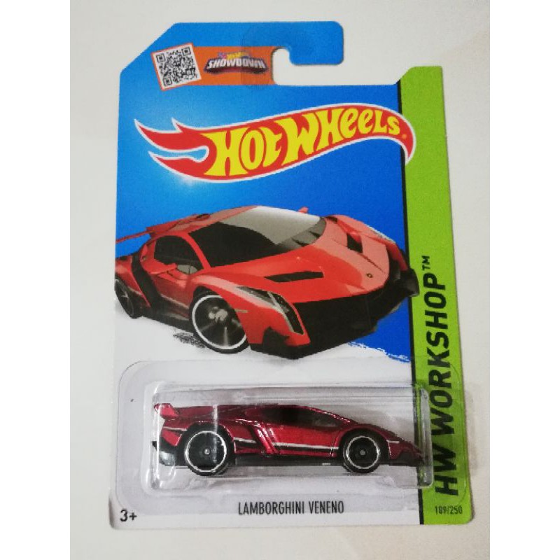 (HW2015-1) Hot Wheels 2015 Lamborghini Veneno Red | Shopee Malaysia