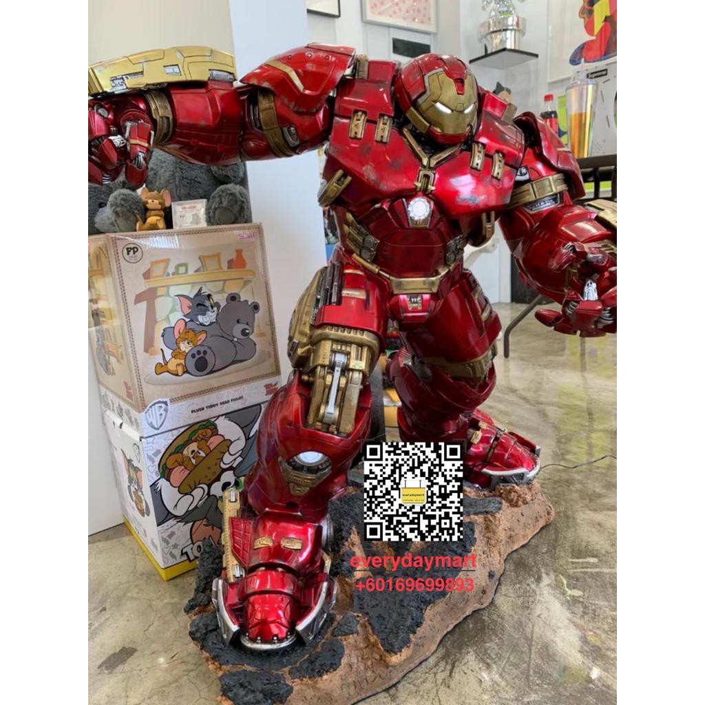 ️MARVEL COMICS🔥HULKBUSTERS🔥MK44 HOT TOYS 1:4 STATUES ACTION FIGURE💥钢铁侠反浩克1/4💥钢铁侠MK44雕像手办模型 ...