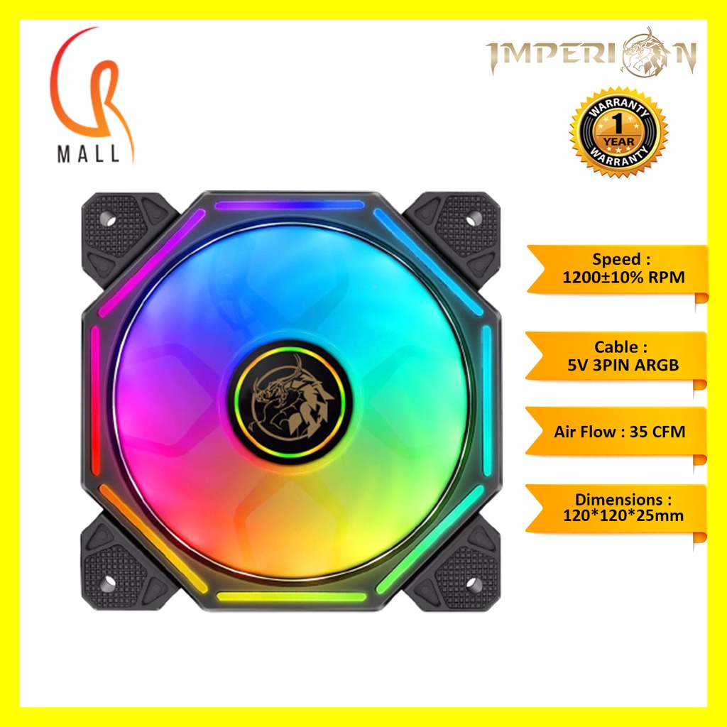 IMPERION THRONE TRUE ARGB GAMING FAN | Shopee Malaysia