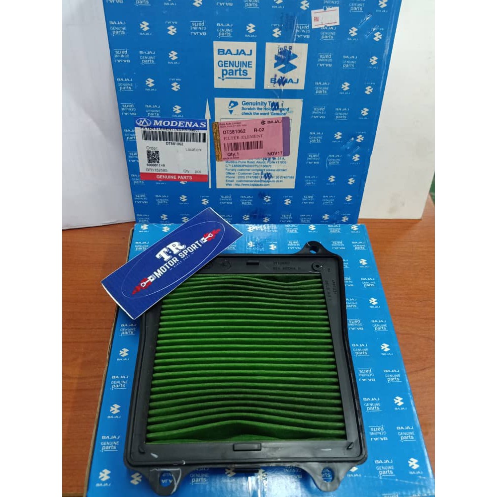BAJAJ / MODENAS PULSAR NS 200 / RS 200 / DOMINAR 400, AIR FILTER ...