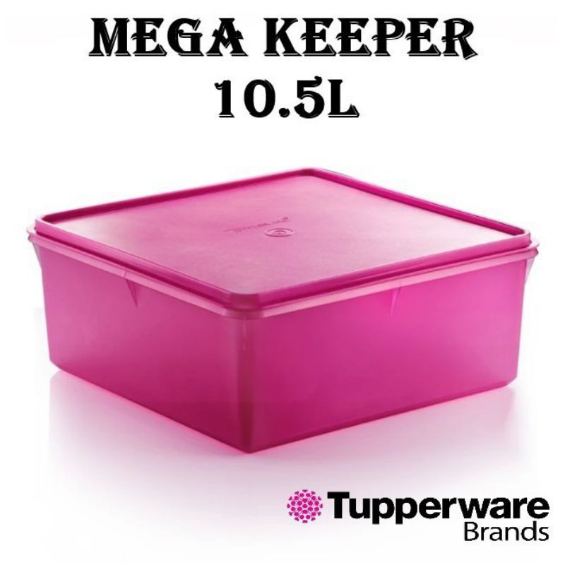 (READY STOCK) Bekas Besar Tupperware Mega Keeper 10.5L (1pcs) | Shopee ...