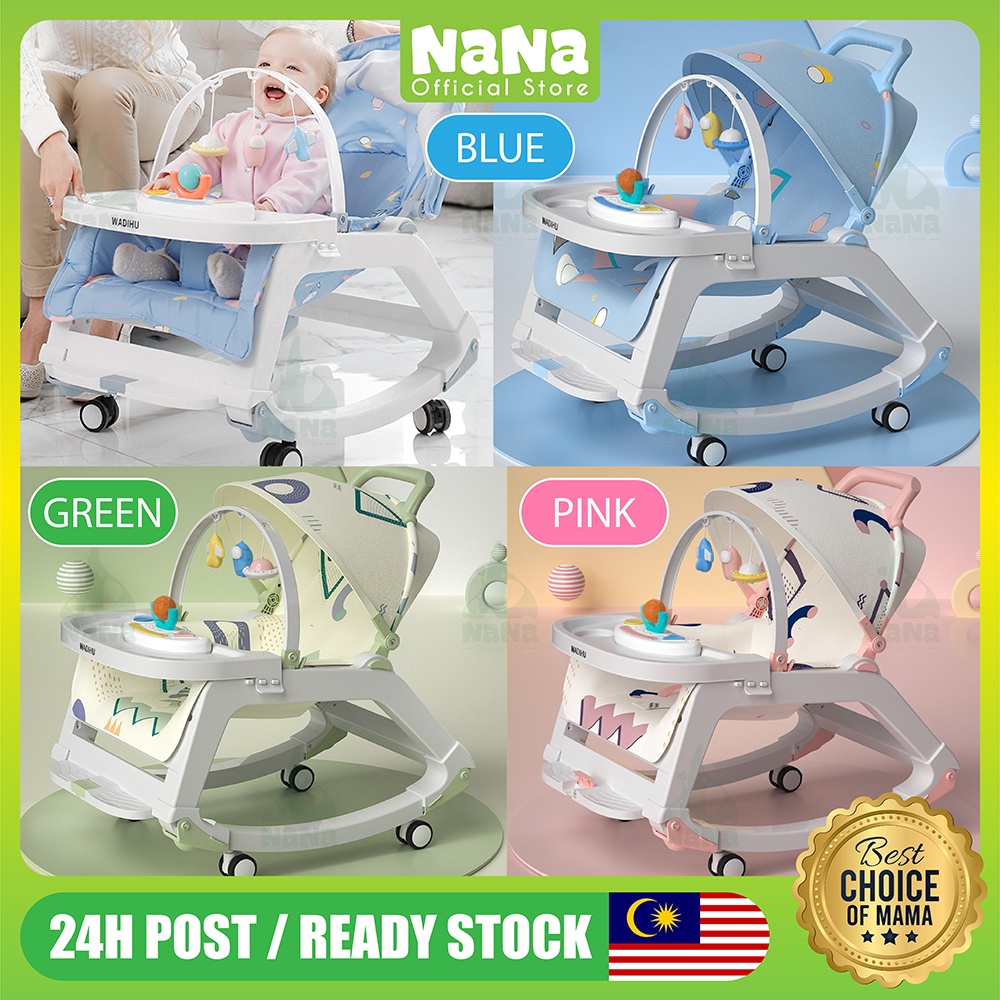 【Upgrade Premium Version👍】NANA Baby Rocking Chair Multifunction ...