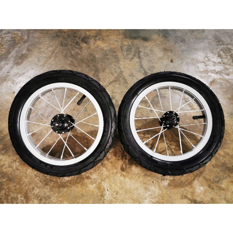 RIM ALLOY DAN TAYAR TUBE BASIKAL 12 INCI | Shopee Malaysia