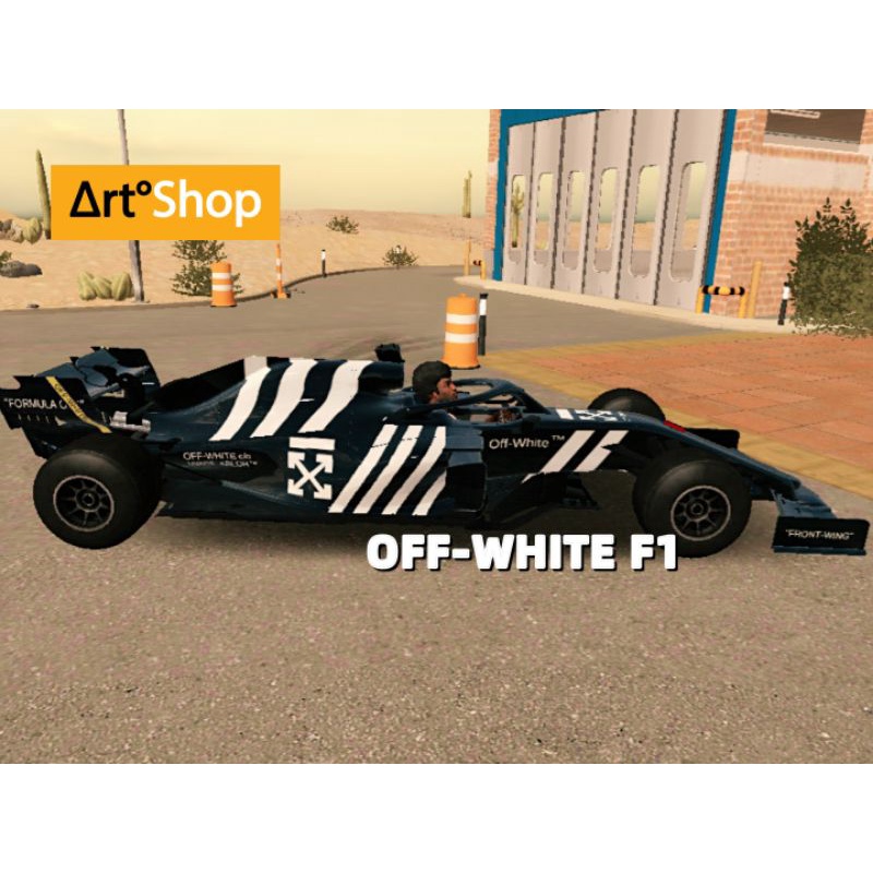 Car Parking Multiplayer ( off-white Car Design ) | Shopee Malaysia
