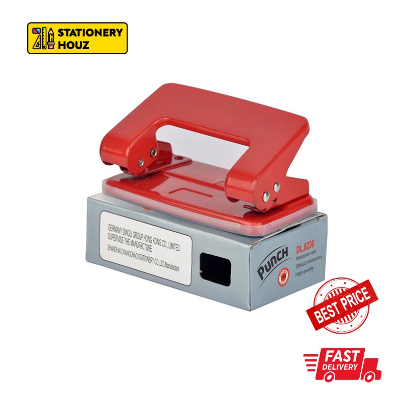 Stationery Houz Two Hole Paper Punch /DL8230 SMALL /DL8250 BIG Paper ...