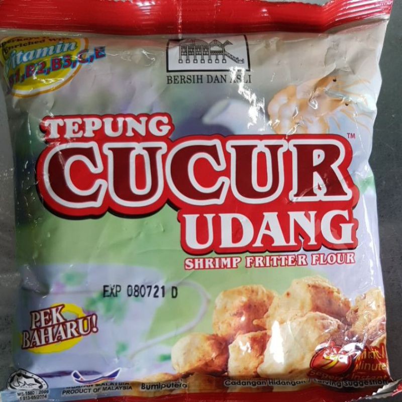 Halal*Adabi Tepung Cucur Udang/Ikan Bilis*200g | Shopee Malaysia