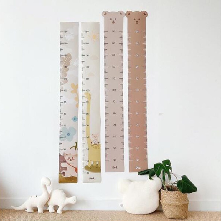 Mybabylive ruler stickers wall sticker kids height measurement Wall ...
