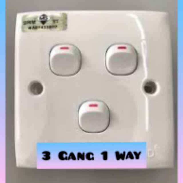 MIND 2K Series Switch 1G 2G 3G 4G 5G 20A D/POLE & 13A 15A Socket Outlet ...