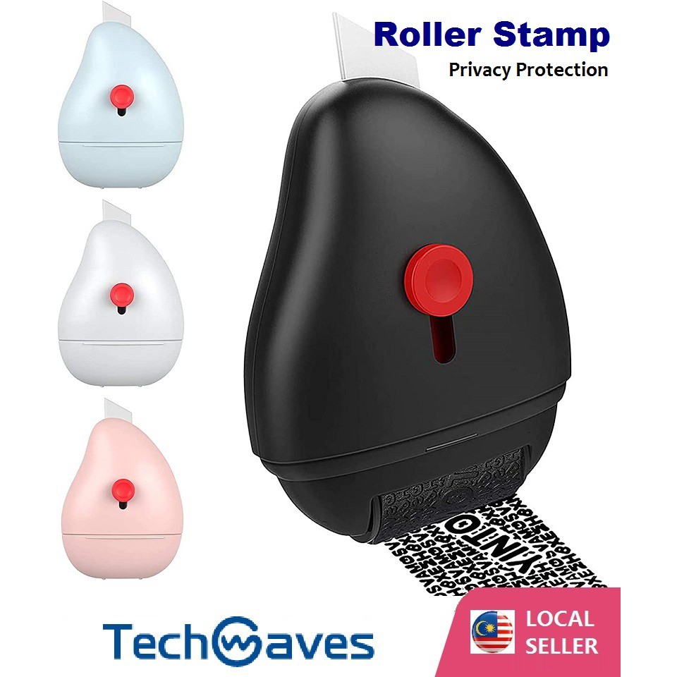 Techwaves Identity Protection Roller Stamp Parcel Open Tool | Shopee ...