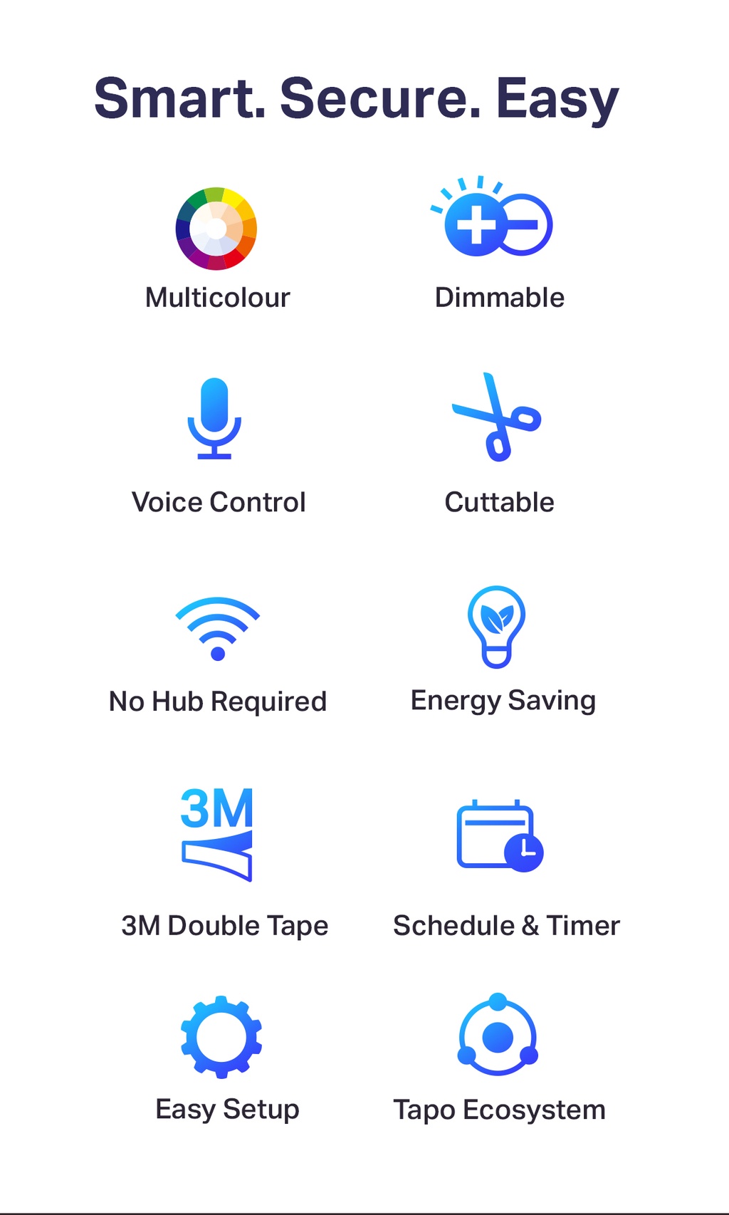 TP-Link Apple HomeKit LED Smart Wi-Fi 5M 16 Million-Colors RGB Fluid ...