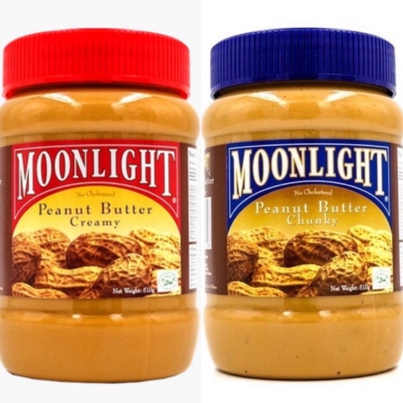 Moonlight Peanut Butter Crunchy/Creamy/Chocolate/Sugar Free 510g ...