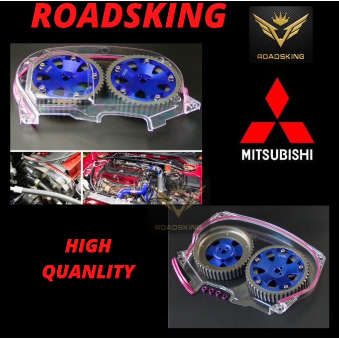 HKS Transparent cam timing belt cover Evo 4 5 6 7 8 Lancer | Shopee ...