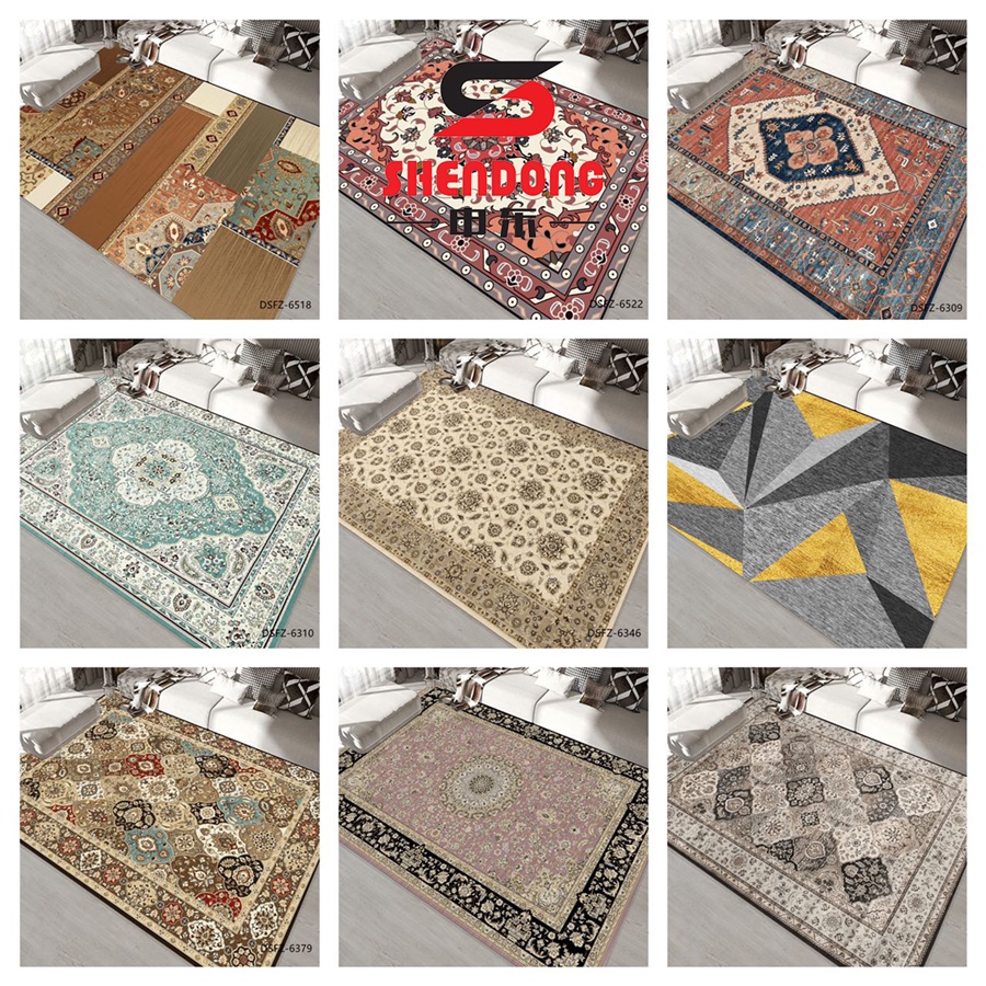 OFFER !! 6XL (300*200cm) Crystal Velvet Carpet 5 D / Floor mat / Rugs ...