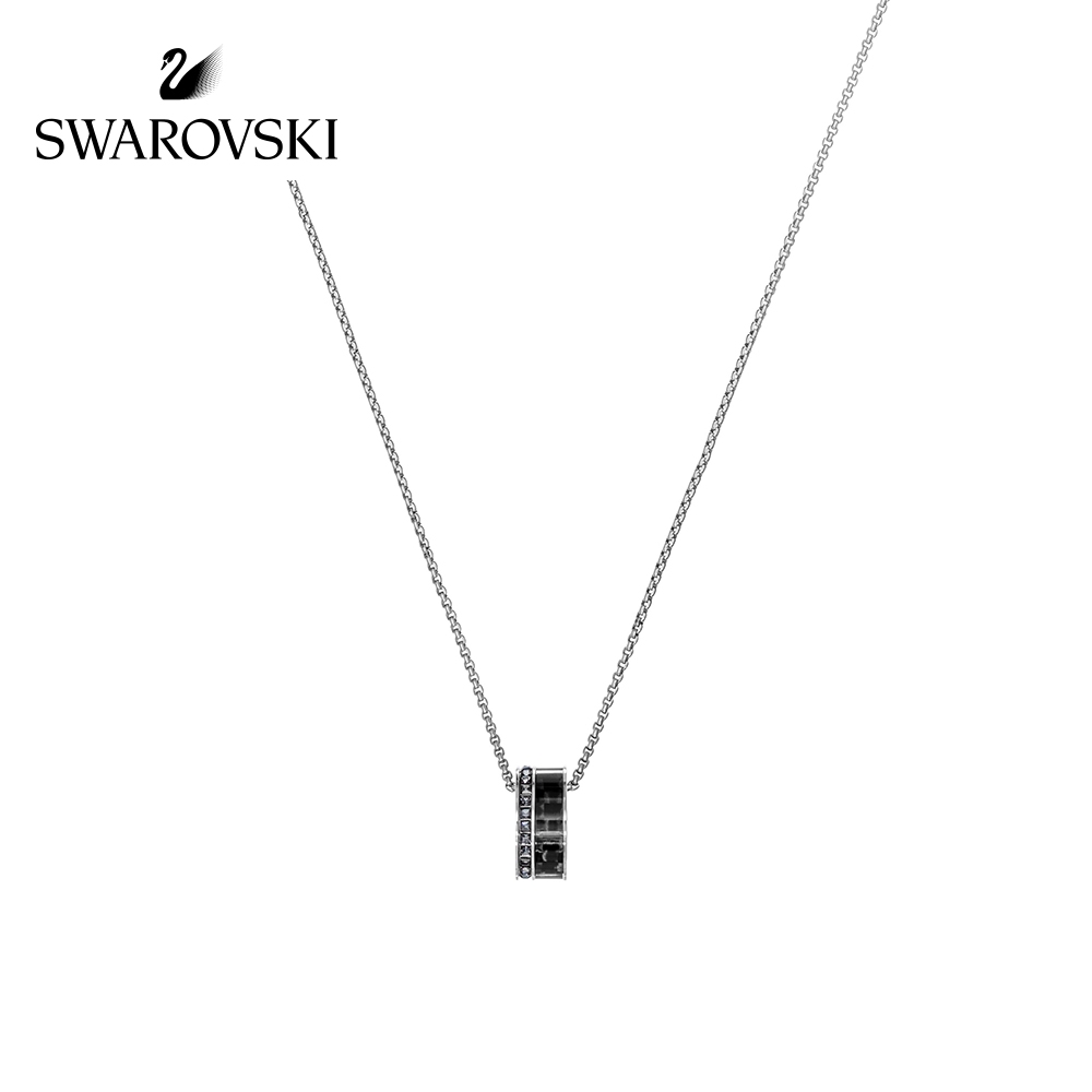 Swarovski ALTO geometric ring shape pendant men s necklace jewelry accessories Shopee Malaysia