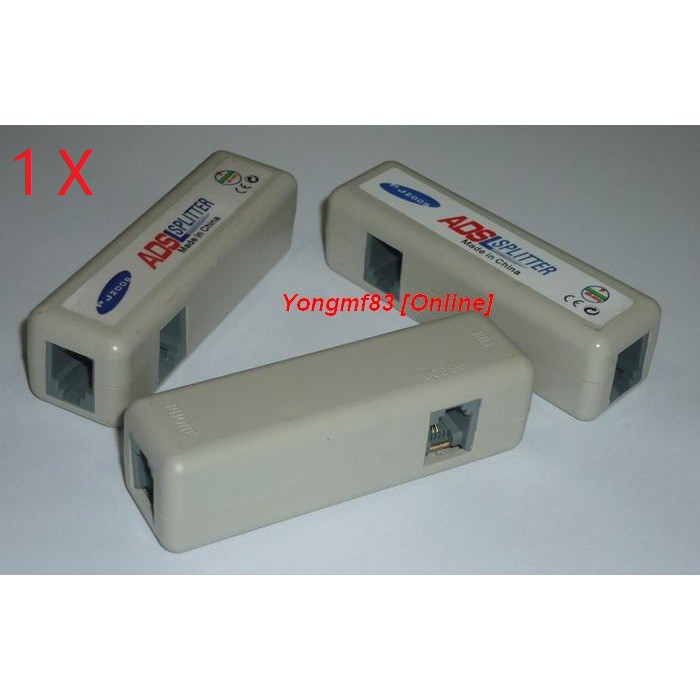 RJ11 Line for ADSL Modem Micro Filter Splitter (CP-C-088) | Shopee Malaysia